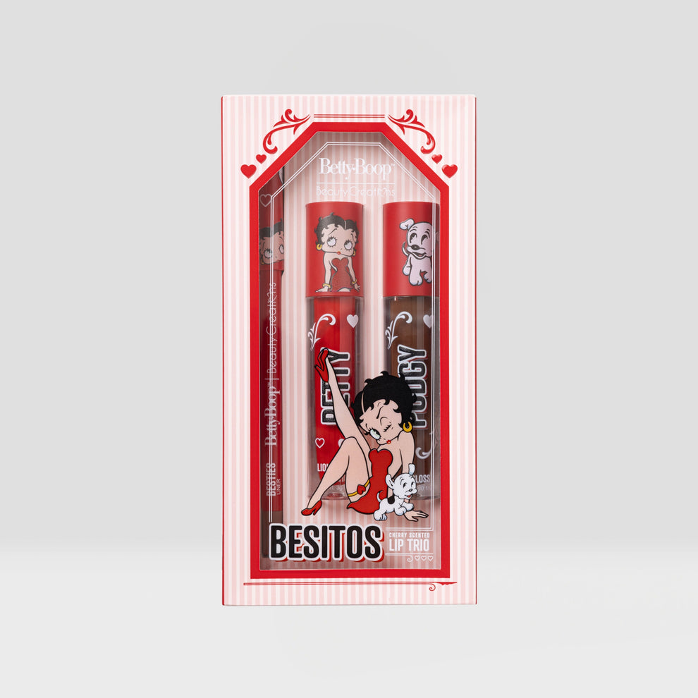 Trio de Labios "Besitos" - Betty Boop x Beauty Creations – braVa cosméticos